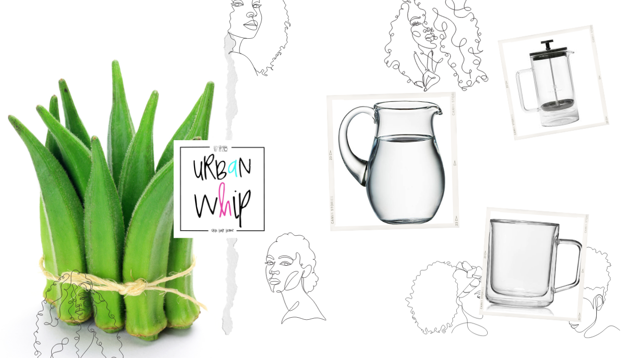 how to make okra leave in conditioner