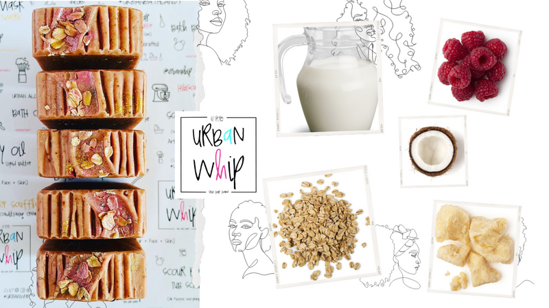 rASPBERRY + oAT | SOAP – Urban Whip